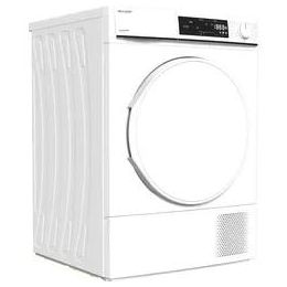 Sharp Wärmepumpentrockner "KD-NHA7S7PW21-DE", Energieeffizienz: E (A-G), weiß, B:59,6cm H:84,5cm T:52,5cm, Trockner