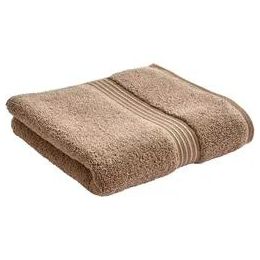 Handtücher Christy "SUPREME", braun (mocha), B:50cm L:100cm, Walkfrottier, Obermaterial: 100% Baumwolle, Handtücher, Premium-Handtücher in Luxusqualität, 650g/m2, 50x100cm, 2er Set