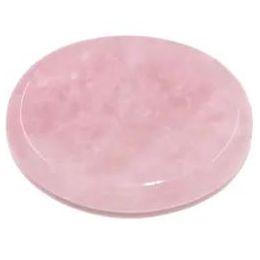 Edelstein Firetti "Schmuck Geschenk Daumenstein / Worry Stone / Yogastein", rosa (rosa, stein), EdelsteineB:3,5 H:1 L:4,5, Stein, Rosenquarz, B:3,5 H:1 L:4,5