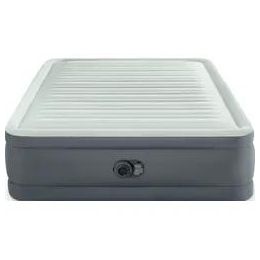 Luftbett Intex "PremaireElevated" Gr. 152, grau, Luftbetten, B/H/L: 152cm x 46cm x 203cm, PVC, Viskose, B:152cm H:46cm L:203cm