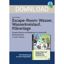 Persen Verlag Escape-Room: Wasser, Wasserkreislauf, Kläranlage