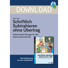 Persen Verlag Schriftlich subtrahieren ohne Übertrag