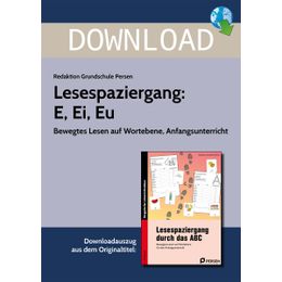 Persen Verlag Lesespaziergang: E, Ei, Eu