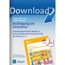 Auer Verlag Aufregung im Orchester