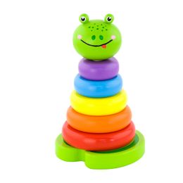 Persen Verlag Stapelfrosch aus Holz, 7er-Set