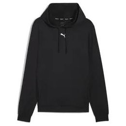 Kapuzensweatshirt Puma "M CLOUDSPUN HOODIE", Herren, Gr. L, schwarz (Puma schwarz), Jersey, Obermaterial: 85% Polyester, 15% Elasthan, regular fit normal, Sweatshirts