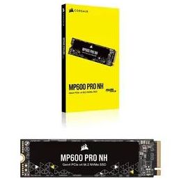 Corsair interne SSD "MP600 PRO NH Gen4 PCIe x4 NVMe M.2 SSD", schwarz, 8 TB, Festplatten
