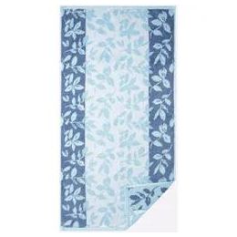 Handtuch Ross Gr. 2, blau (mittelblau), B:70cm L:140cm, 100% Baumwolle, Handtücher