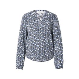 s.Oliver Bluse Damen Größe S navy / hellblau / naturweiß