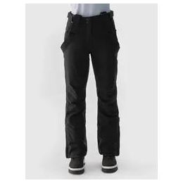 Skihose 4F, Damen, Gr. S (38), N-Gr, schwarz, Web, Obermaterial: 100% Polyester. Futter: 100% Polyester. Wattierung: 100% Polyester, unifarben, sportlich, Hosen