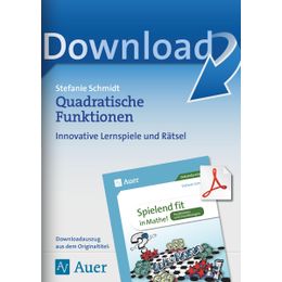 Auer Verlag Quadratische Funktionen: Lernspiele