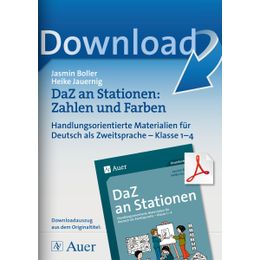 Auer Verlag DaZ an Stationen: Zahlen und Farben