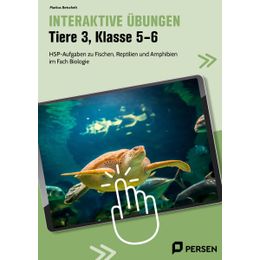 Persen Verlag Interaktive Übungen: Tiere 3, Kl. 5-6