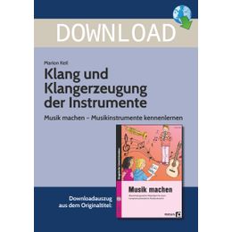 Persen Verlag Klang und Klangerzeugung der Instrumente
