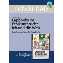 Persen Verlag Lapbooks im Ethikunterricht: Ich und die Welt