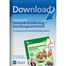 Auer Verlag Gesunde Ernährung - handlungsorientiert