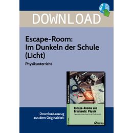 Persen Verlag Escape-Room: Im Dunkeln der Schule (Licht)
