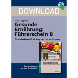 Persen Verlag Gesunde Ernährung: Führerschein B