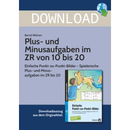 Persen Verlag Plus- und Minusaufgaben im ZR von 10 bis 20