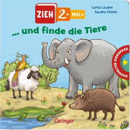 Oetinger Zieh 2-mal ... und finde die Tiere