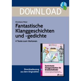 Persen Verlag Fantastische Klanggeschichten und -gedichte