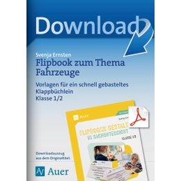 Auer Verlag Flipbook zum Thema Fahrzeuge