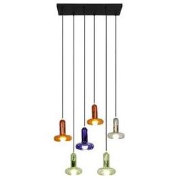 ECO-Light Pendelleuchte "Perseus", bunt (multicolor), 6, H: 173cm, Leuchten