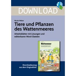 Persen Verlag Tiere und Pflanzen des Wattenmeeres