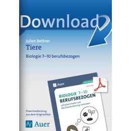 Auer Verlag Tiere: Biologie berufsbezogen