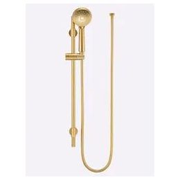 Badaccessoire-Set Heine HOME, gold (goldfarben), Edelstahl, Badaccessoires-Sets