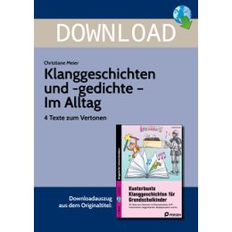 Persen Verlag Klanggeschichten und -gedichte - Im Alltag