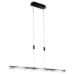 Fischer und Honsel FISCHER & HONSEL Pendelleuchte "Kop", beige (sandschwarz), 3, 1 Stk., Leuchten, langlebige LED, dimmbar