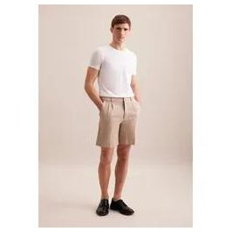 Shorts Seidensticker "Schwarze Rose", Herren, Gr. 48, Normalgrößen, beige (sand), 97% Baumwolle 3% Elastan, unifarben, Hosen