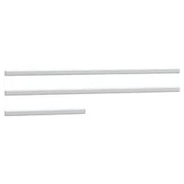 Schrankleuchte FORTE, silber (chrom glänzend), H:2,7cm L:107cm T:1,5cm, Leuchten, Kleiderstangenbeleuchtung, optimale Übersicht, 2 x 107 cm 1 x 47,4 cm