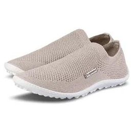 Barfußschuh Leguano "SCIO", Damen, Gr. 38, rosa (rosé), Textil, Glanzfaden, Schuhe, Slipper, Bequemschuh mit speziell entwickelter Laufsohle