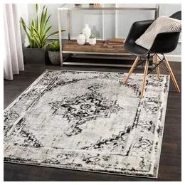Teppich LIVABLISS "JAQART", grau, B:150cm H:11mm L:213cm, Kunstfaser, Teppiche