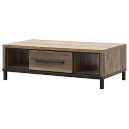 Couchtisch OMG DESIGN "Vasto", braun (espresso, schwarz, espresso), B:60cm H:40cm T:60cm, Tische, mit Schublade und Stauräumen
