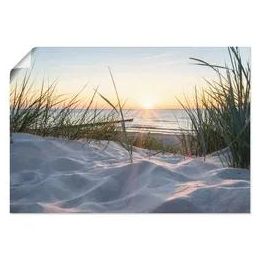 Wandbild Artland "Ostseestrand", beige (farbe bild(er): naturfarben), B:70cm H:50cm, Bilder, als Alubild, Outdoorbild, Leinwandbild, Poster, Wandaufkleber