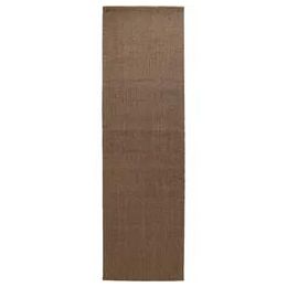 Teppich Heine HOME Gr. 1, braun (dunkelbraun), B:70cm H:10mm L:130cm, Sisal, Teppiche