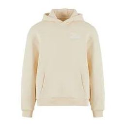 Kapuzensweatshirt "Upscale by Mister Tee In Return Fluffy Hoody", Herren, Gr. XL, beige (sandweiß), 70% Baumwolle, 30% Polyester, UPSCALE BY Mister Tee, bedruckt, Sweatshirts