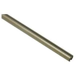 Gardinenstange Gardinia "Kira mit Innenlauf II", beige (champagner), B:1,9cm L:160cm Ø:1,9mm, Metall, Gardinenstangen