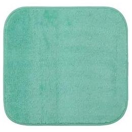Gözze Badematte GÖZZE "Rio Premium", grün (mint), H:18mm, Polyester, Badematten, Badteppich, Uni Farben, waschbar, rechteckig & rund erhältlich