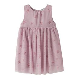 name it Kleid 'NMFVABOS' M&auml;dchen Gr&ouml;&szlig;e 104 helllila / rot