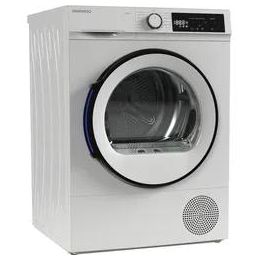 Daewoo Wärmepumpentrockner "TD-B9GP1WD0-DE", Energieeffizienz: D (A-G), weiß, B:59,6cm H:84,5cm T:60,9cm, Trockner