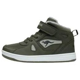 Sneaker Kangaroos "K-CP KALLEY II EV", Gr. 28, olive, seagrass, Synthetik, Sportlich, Schuhe, Warmfutter