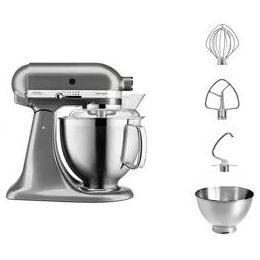 KitchenAid Küchenmaschine "5KSM185PSE", medallion silber, B:24cm H:36cm T:37cm, Küchenmaschinen