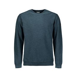NO EXCESS Sweater male Blue size S