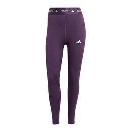 adidas Performance Sporthose Damen Größe M aubergine / weiß
