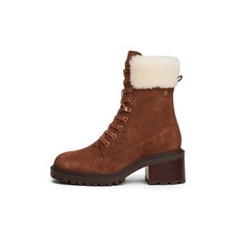 Tommy Hilfiger Schnürstiefelette Damen Größe 41 braun Winterschuhe