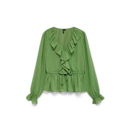 Véro Moda VERO MODA Bluse 'VMDORA' Damen Größe XL grün